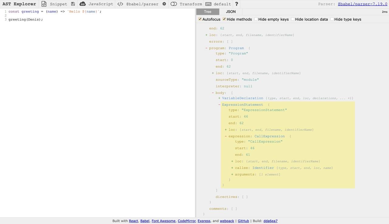 Почему стоит использовать Babel в разработке. Инструкция по написанию Babel плагина — Teletype
